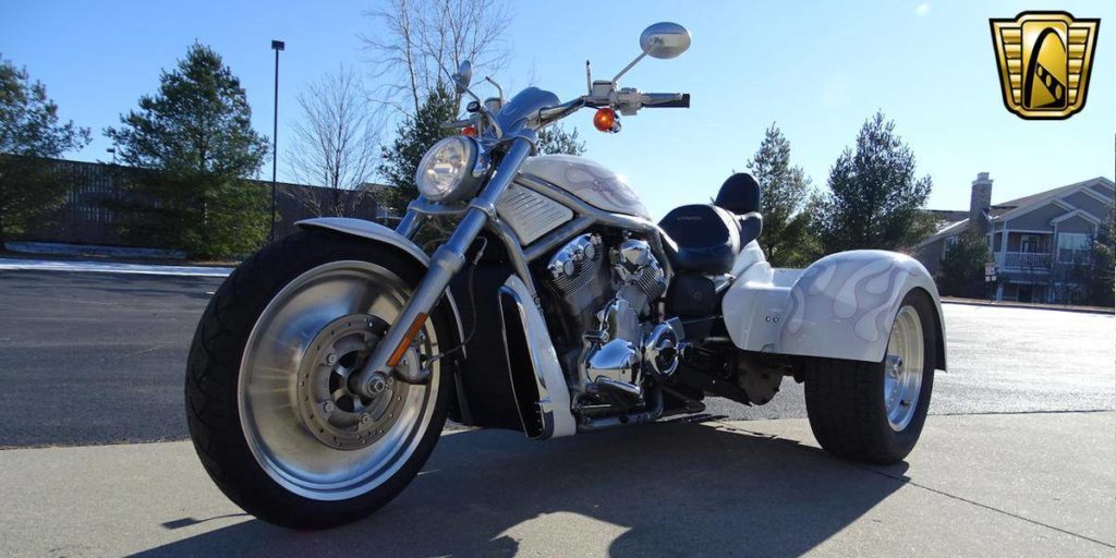 Harley V-Rod Trike Is One Unique Hot Rod Three Wheeler - Harley ...