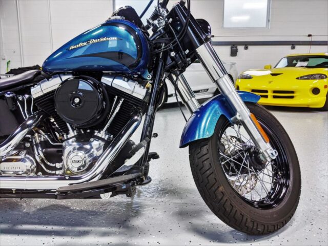 Daytona Blue Softail Slim is a Stunner - Harley Davidson Forums