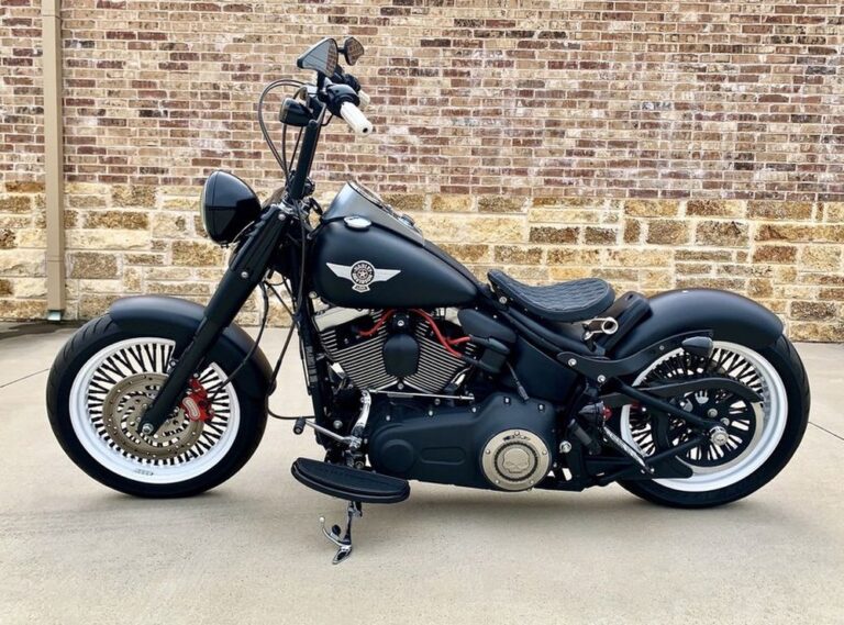 Harley-Davidson Fat Boy Modified by American Eagle Is Up for Grabs