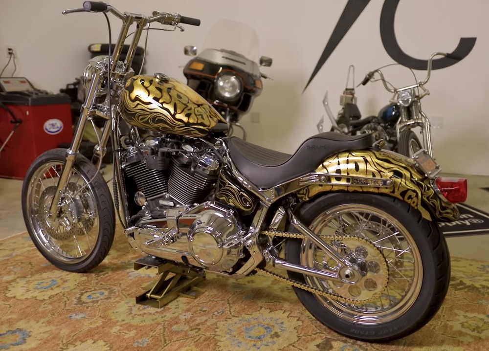 Wild De-Raked Chopper Started Life As a 2025 Street Bob - Harley ...